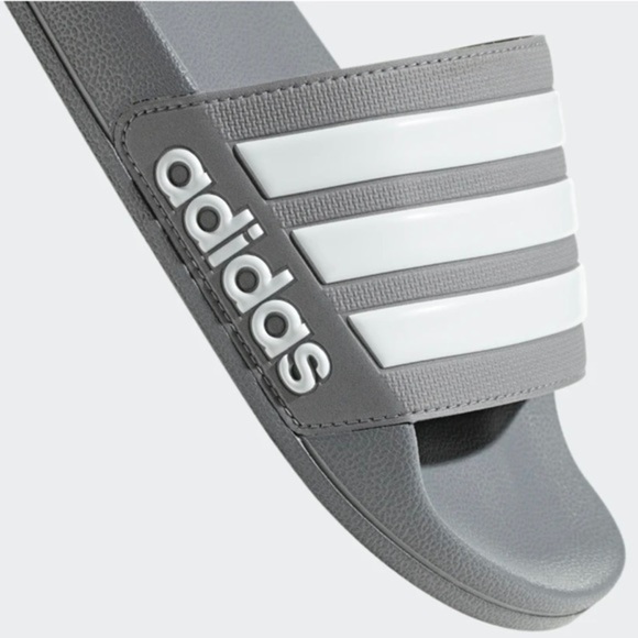 adidas | Shoes | New Adidas Adilette Shower Slides Womens Gray | Poshmark